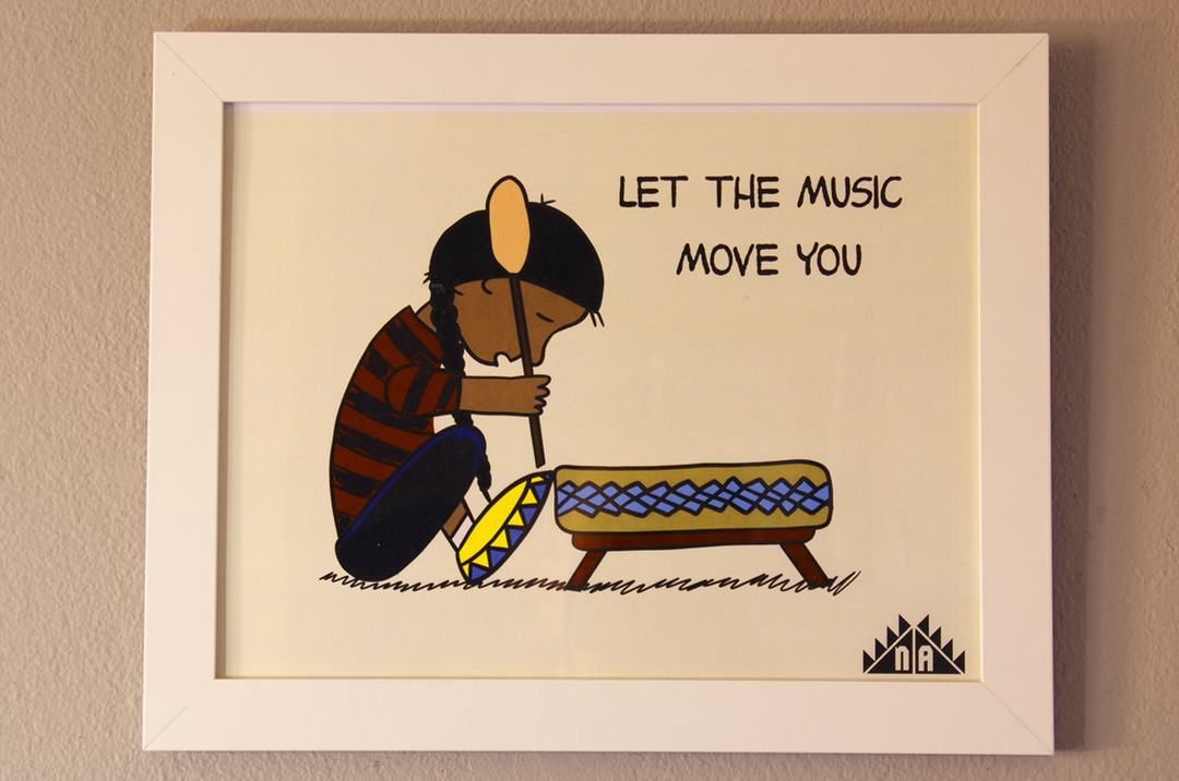 Let the Music Move You Art Print – Native Anthro